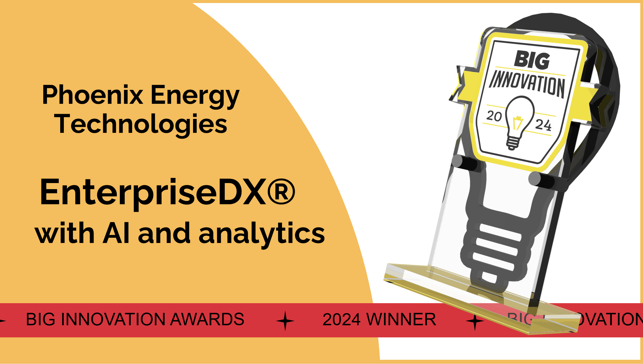 EnterpriseDX® with AI and Analytics Wins 2024 BIG Innovation Award