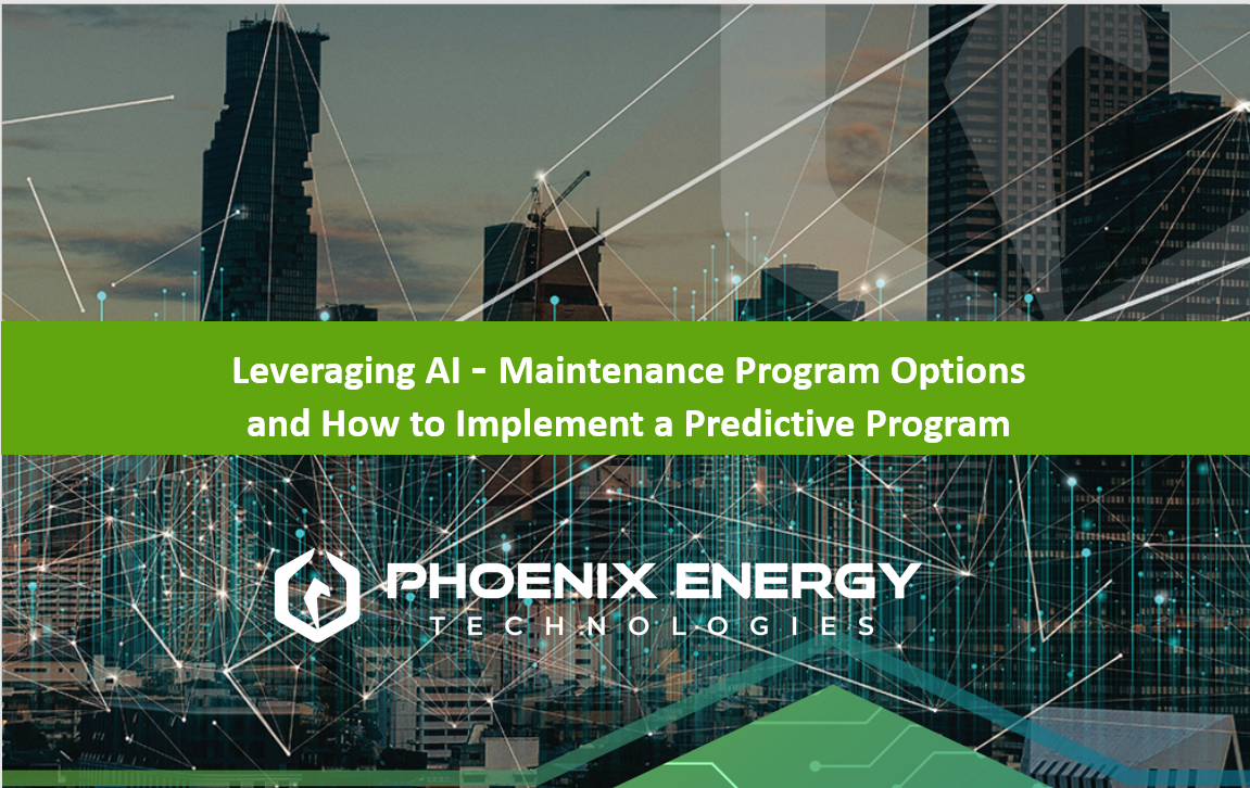 Leveraging AI - Maintenance Program Options and How to Implement a ...